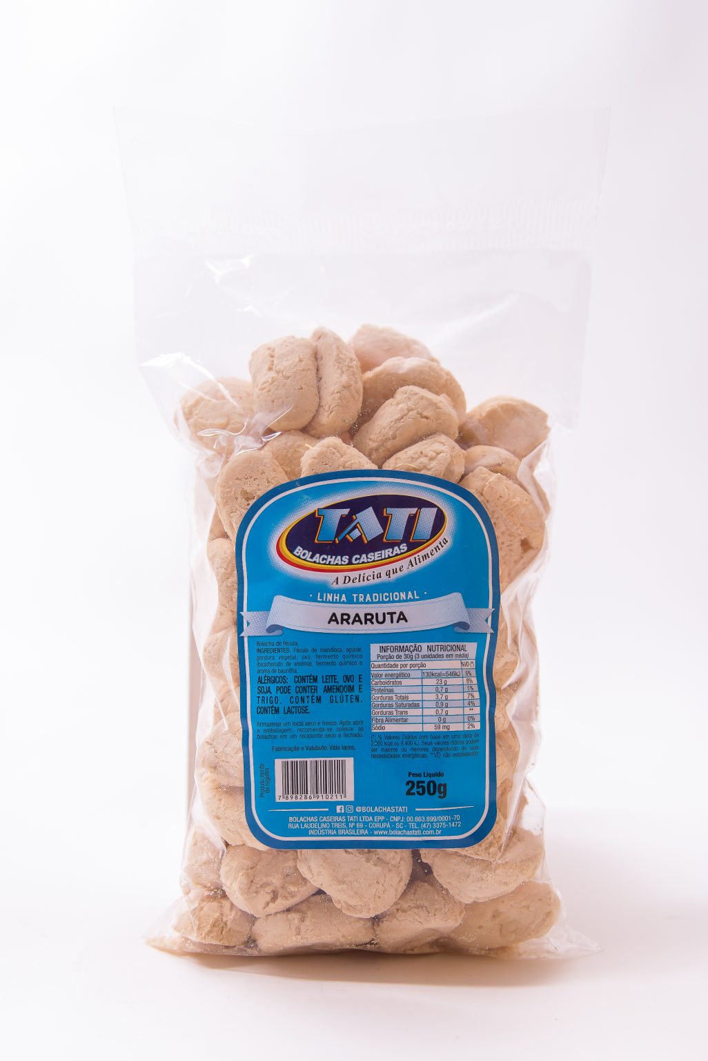 Araruta – Bolachas Tati